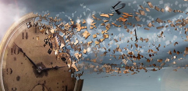 Time arises only when there is approximation between action and idea ...