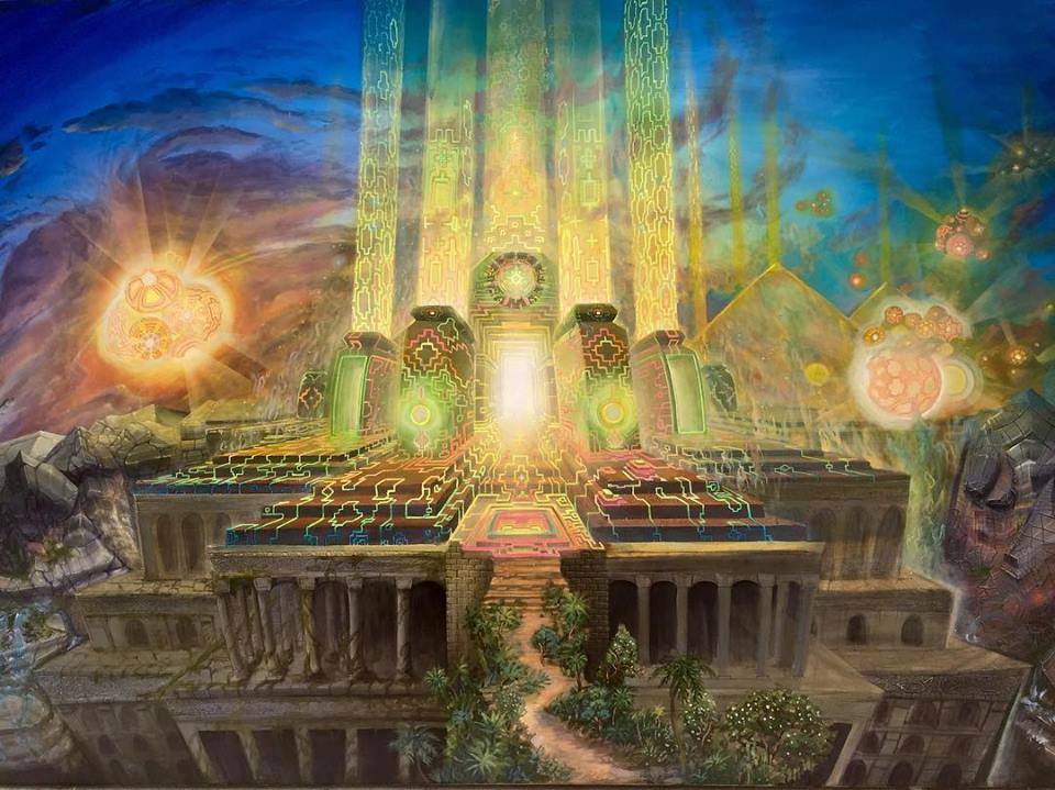 Within us all is a pathway that leads to an inner secret labyrinth ...