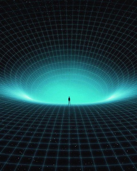 You are part of this conduit of information of the vacuum that goes ...