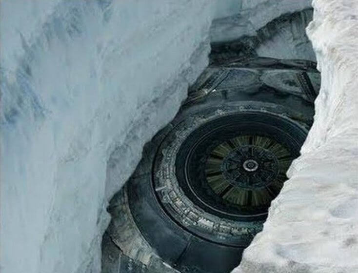 Antarctic Ice Shelf Destabilized by Ancient Aliens City Excavation ...